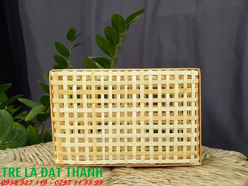 Hộp Quà Mây Tre Đan - HQMTD001