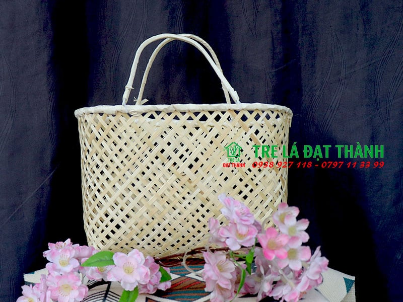 Giỏ Mây Tre Đan - GMTD009
