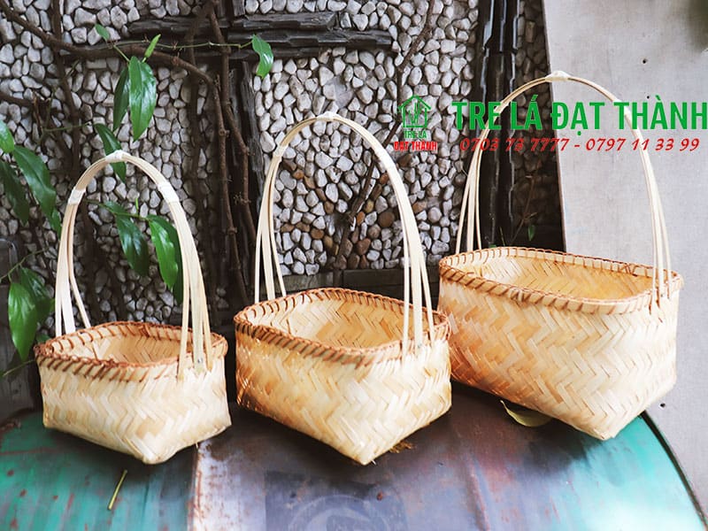 Giỏ Mây Tre Đan - GMTD015