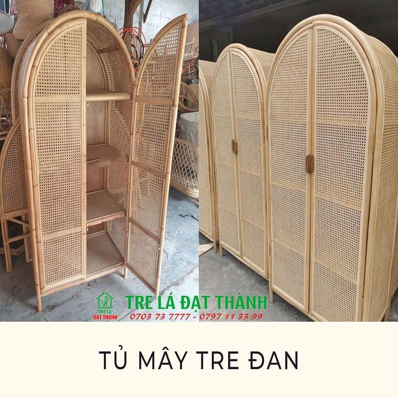 Tủ Mây Tre Đan - TMTD003