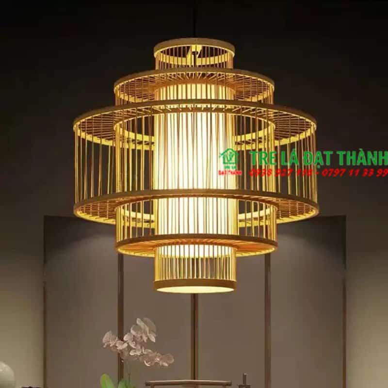 Đèn Tăm Tre 3 Tầng