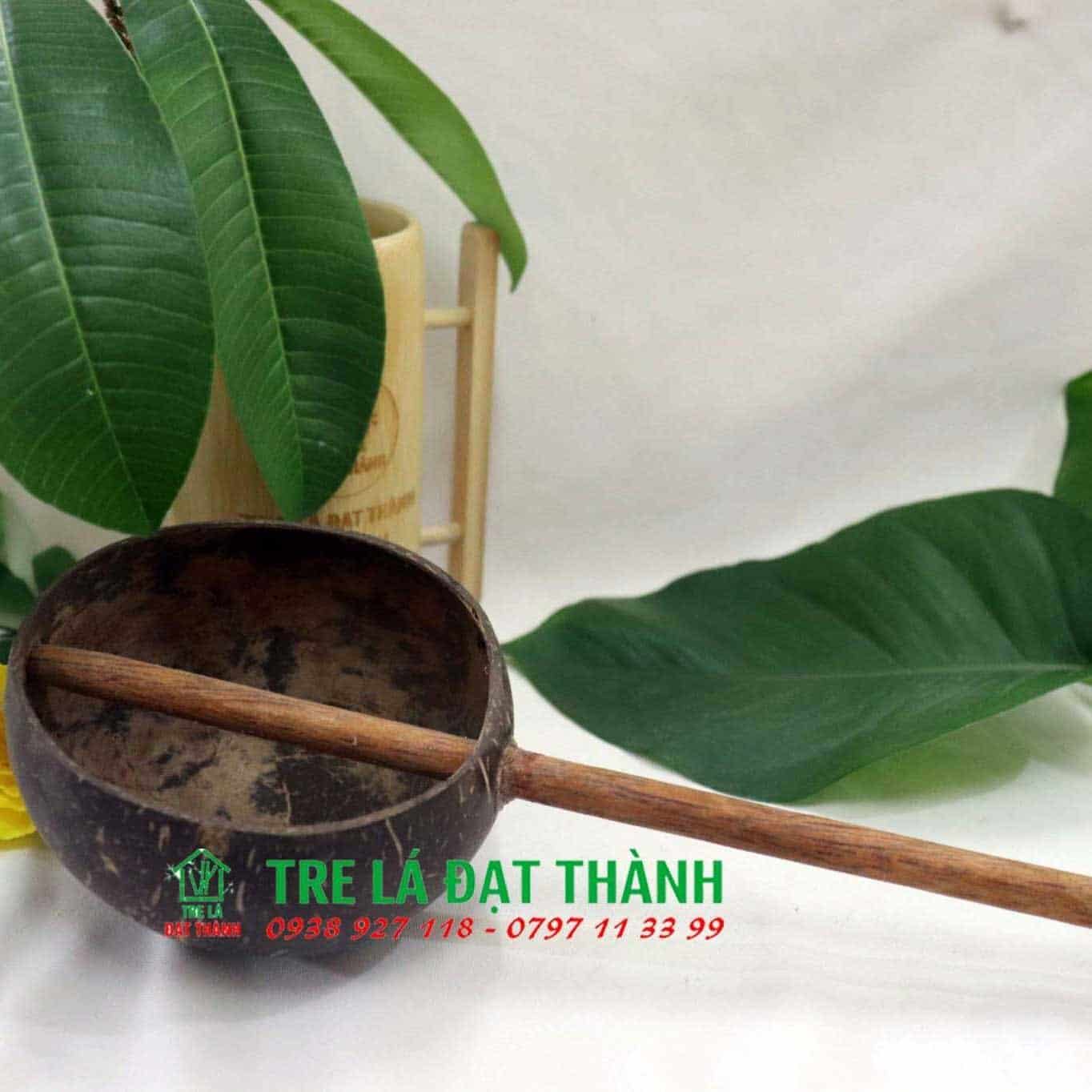 Gáo Dừa Múc Nước Giá Rẻ, Đẹp Tại Xưởng | Tre Lá Đạt Thành